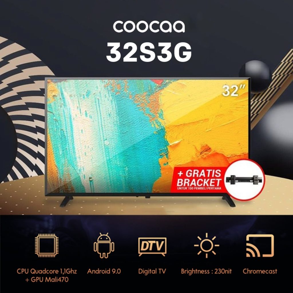 Smart TV 2 Jutaan dari COOCAA Siap Dipesan! | GwiGwi