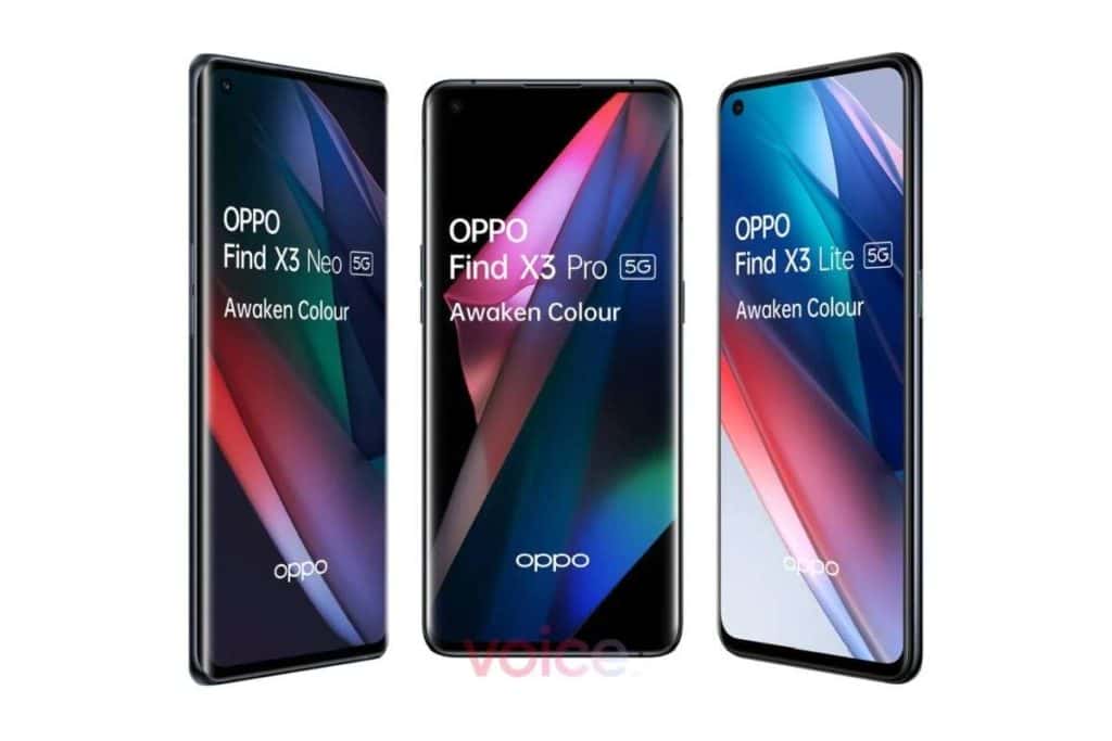 OPPO Find X3 Pro X3 Neo X3 Lite Harga Dan Varian Warna Bocor Sebelum OPPO Find X3 Pro X3 Neo X3 Lite Harga Dan Varian Warna Bocor Sebelum