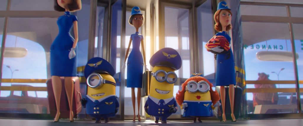 Review Film Minions: The Rise of Gru, Minions Meet Kungfu | GwiGwi