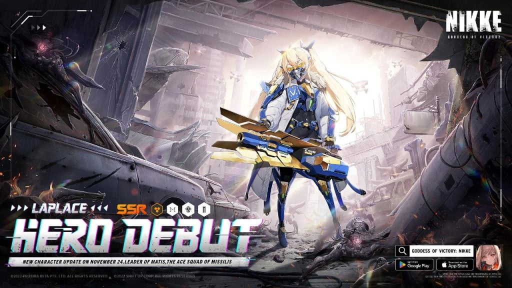 Laplace Jadi Karakter SSR Terbaru Goddess of Victory: Nikke, Berikut ...