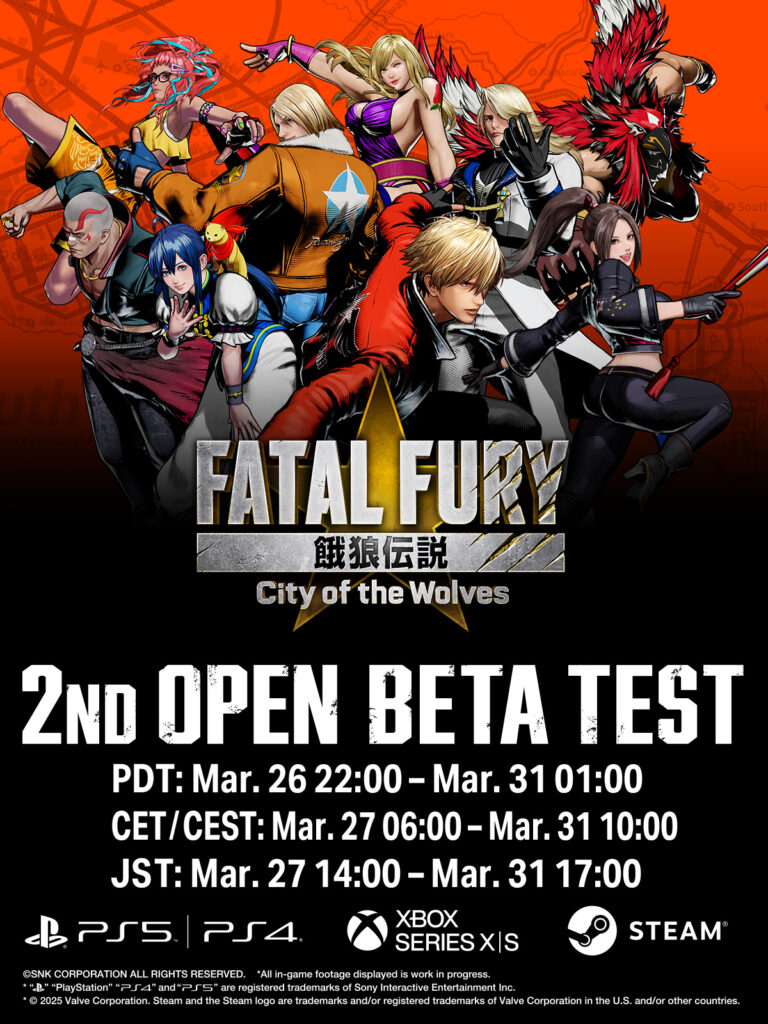 Open Beta Kedua Fatal Fury: City of the Wolves Kembali Dibuka untuk ...