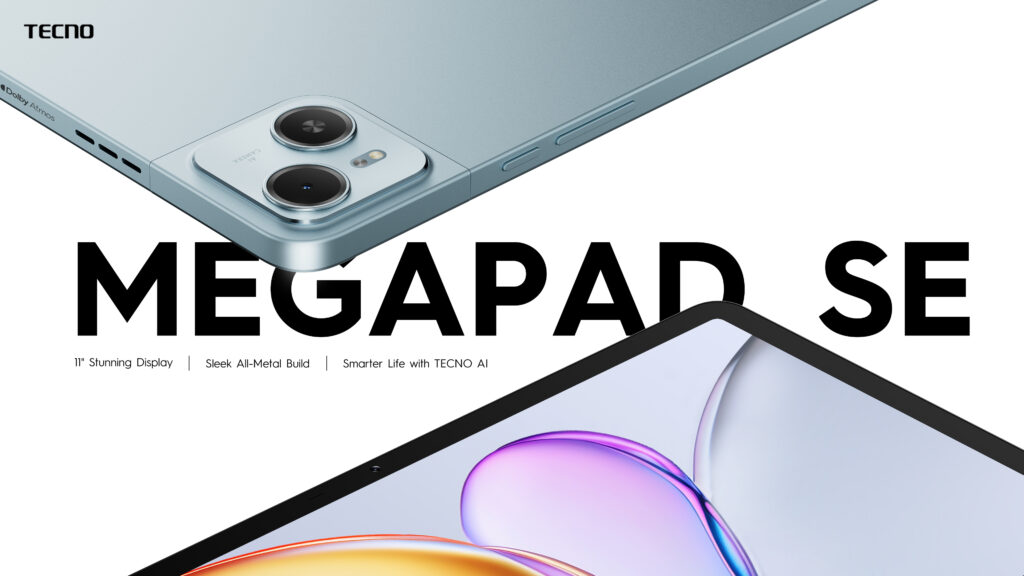 TECNO Resmi Luncurkan MEGAPAD SE di Indonesia: Tablet AI Ringan untuk ...